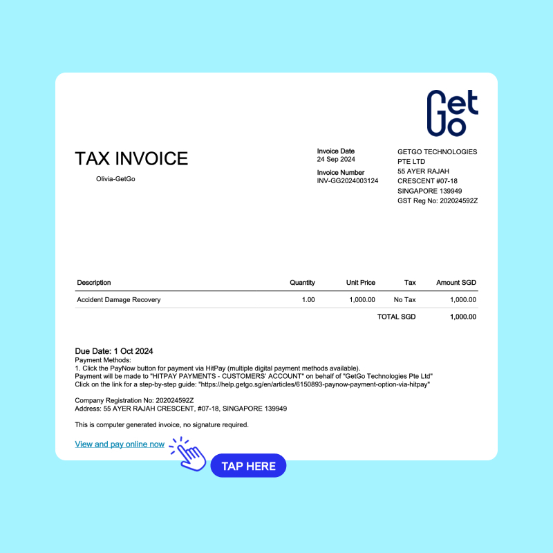 Can I settle my payments with Atome? – GetGo Help Centre